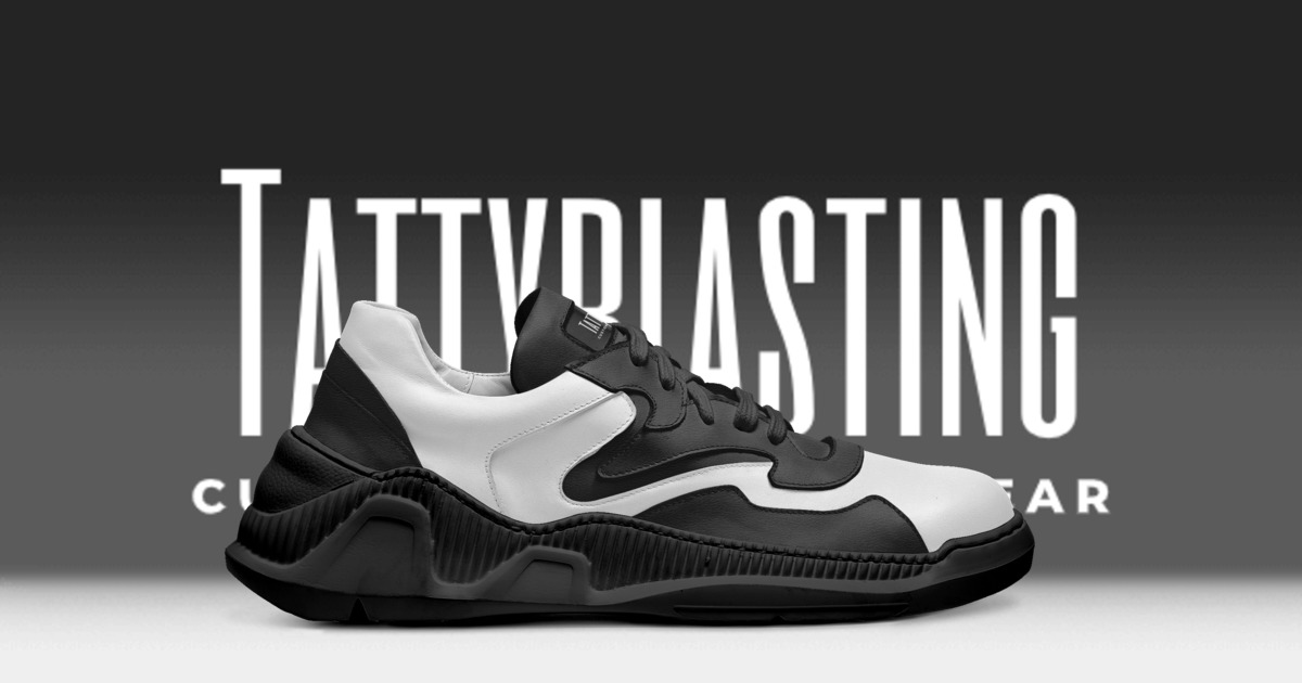 Tattyblasting | A Custom Shoe concept by Christian Wiltse