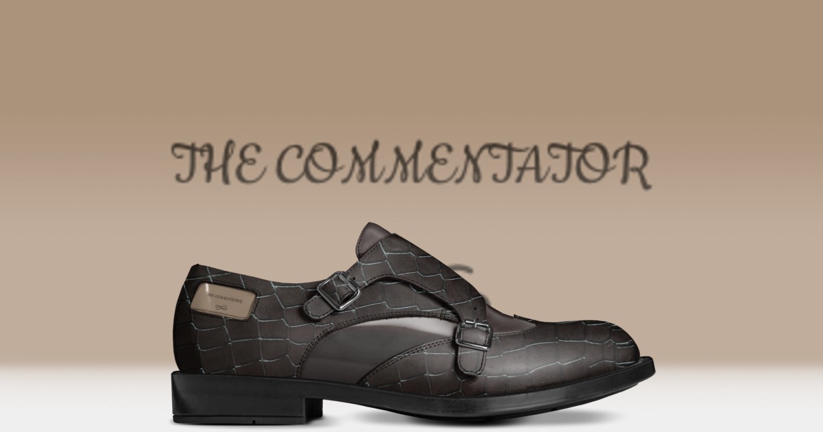 THE COMMENTATOR | A Custom Shoe concept by Luther Smith