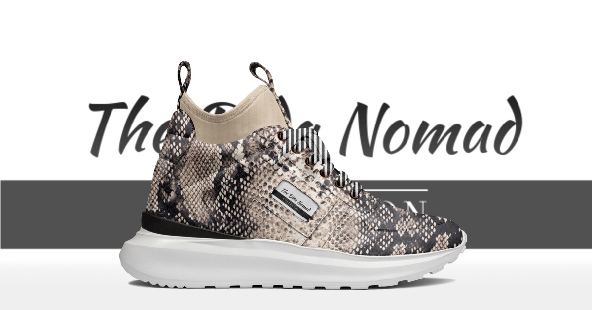 The Dida Nomad | A Custom Shoe concept by A.baba & R.benkharchi