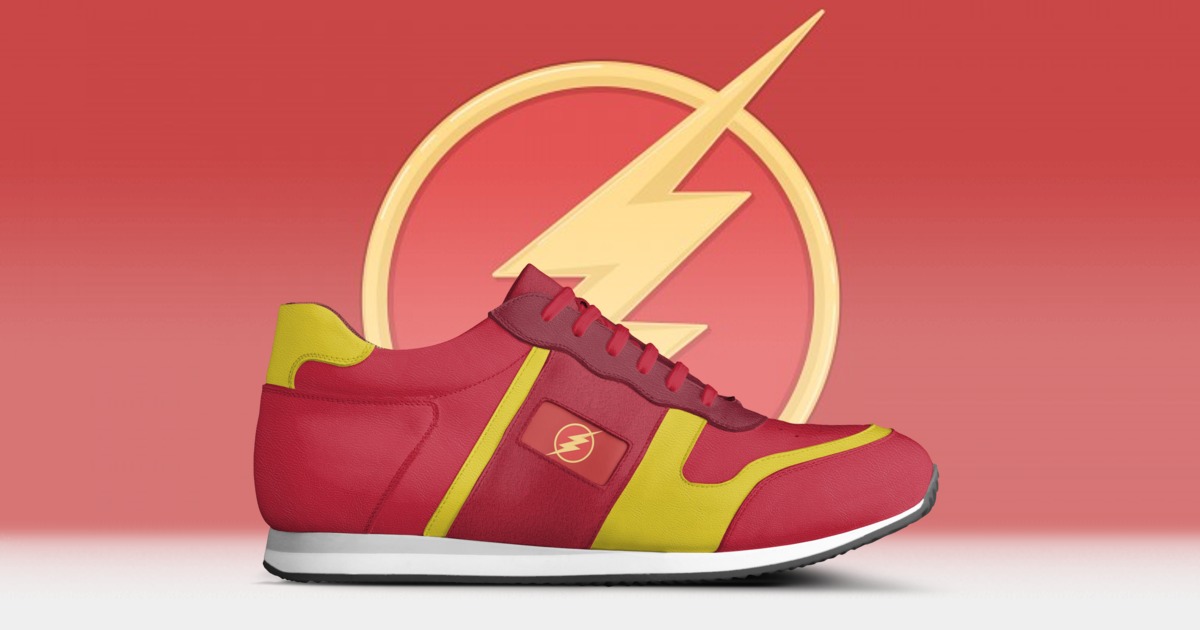 The Flash | A Custom Shoe concept by Mark Moulton