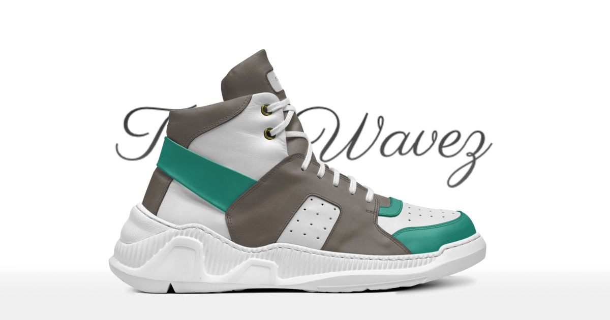 Tidal Wavez | A Custom Shoe concept by Terrence Johnson