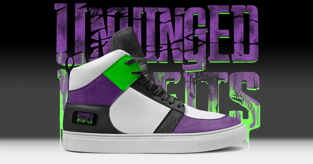 Unhinged Misfits | A Custom Shoe concept by Brynae