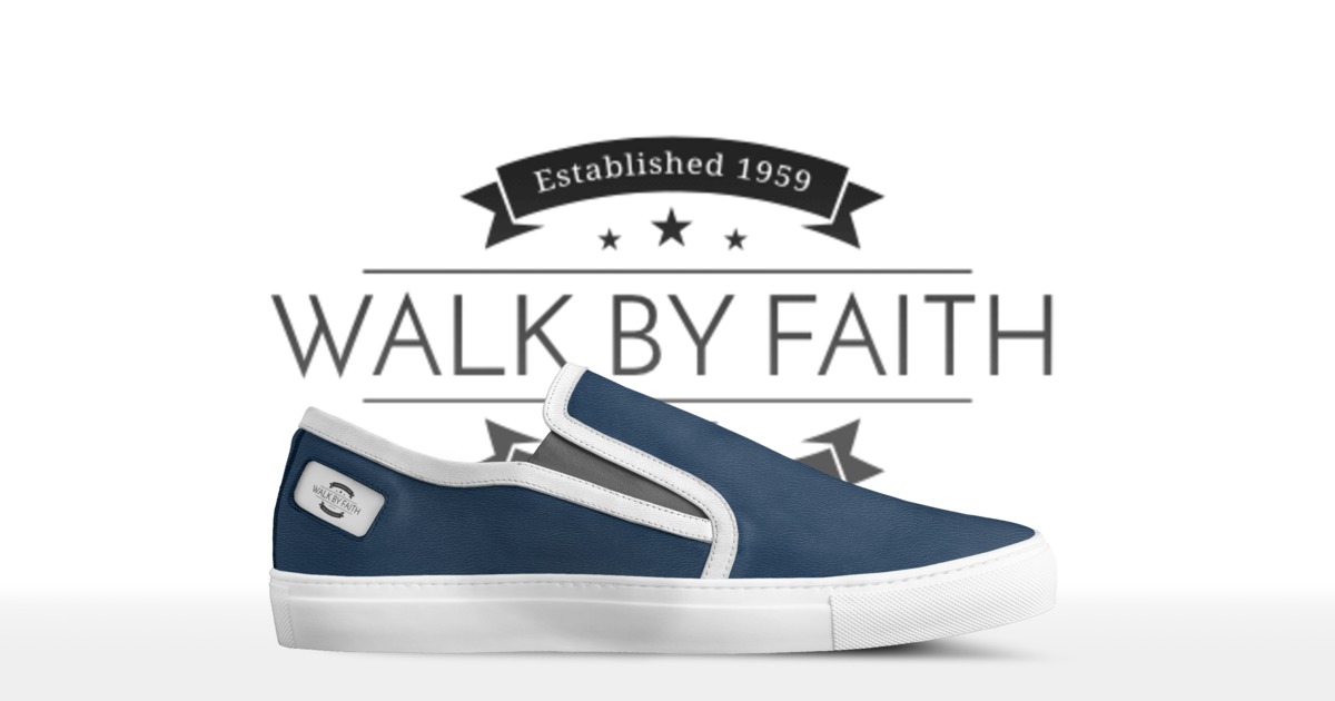 walk by faith | A Custom Shoe concept by Agnes Luna