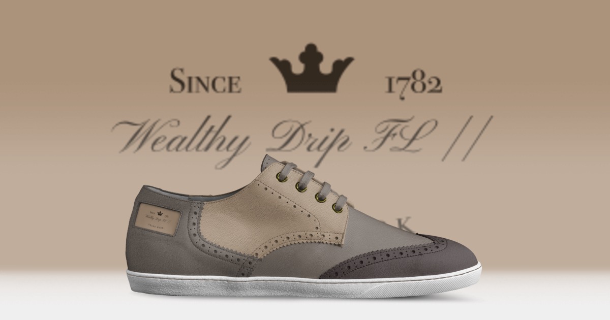 Wealthy Drip FL II | A Custom Shoe concept by Shaun Dl Davis