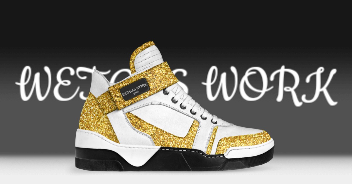 WET GAS WORK | A Custom Shoe concept by Keltra Smith