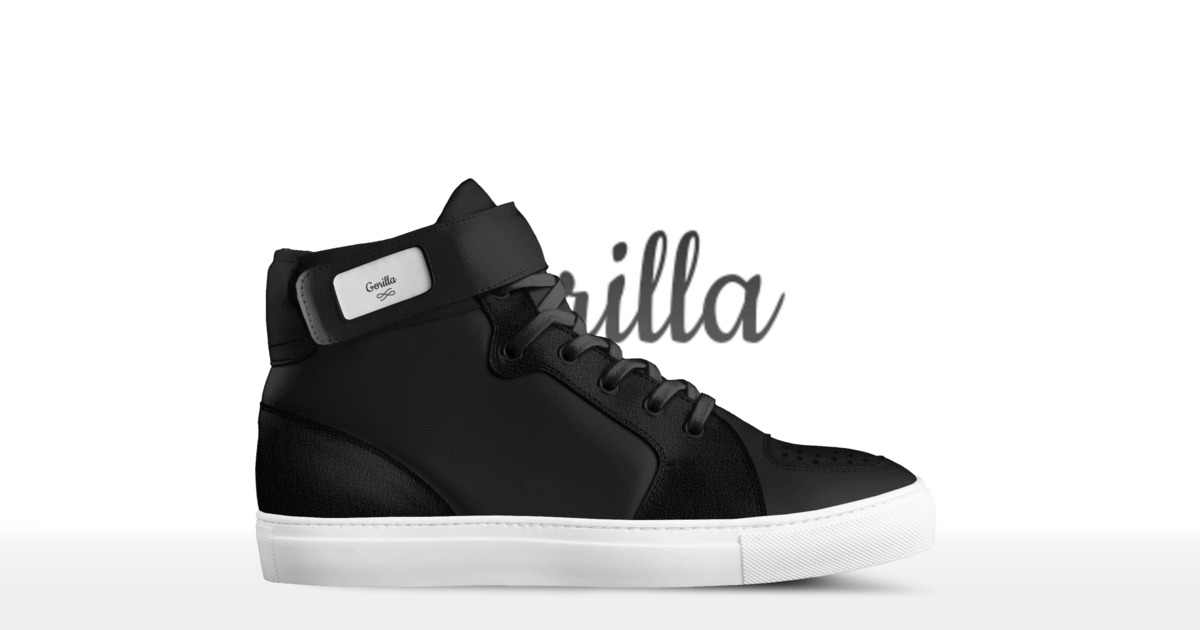 White Sole High Top | A Custom Shoe concept by The Gorilla Shoes
