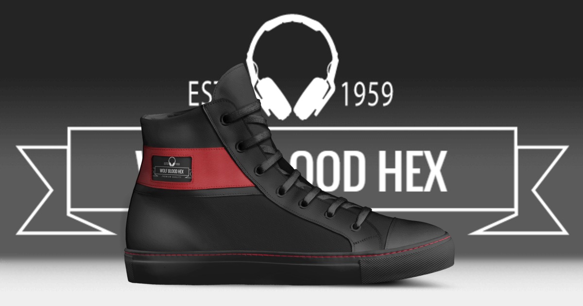 WOLF BLOOD HEX | A Custom Shoe concept by Cage Keeton