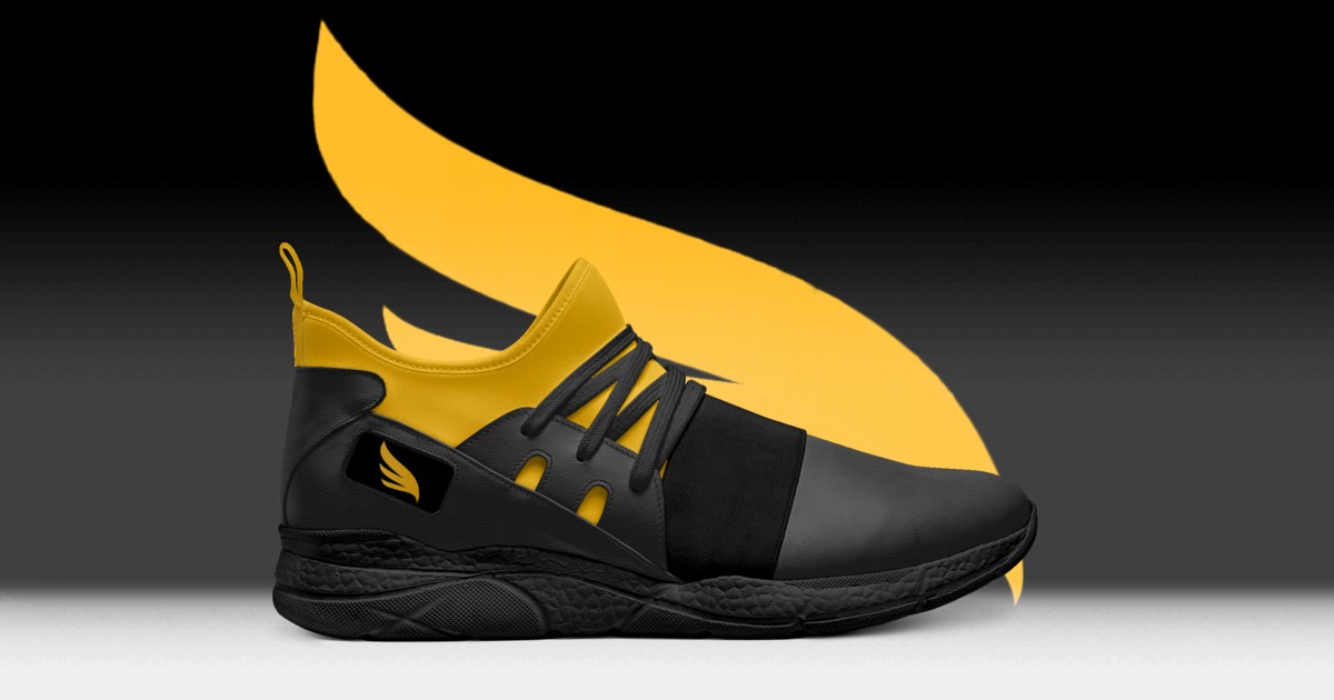 YELLOW WINGS | A Custom Shoe concept by Antwan Lewis